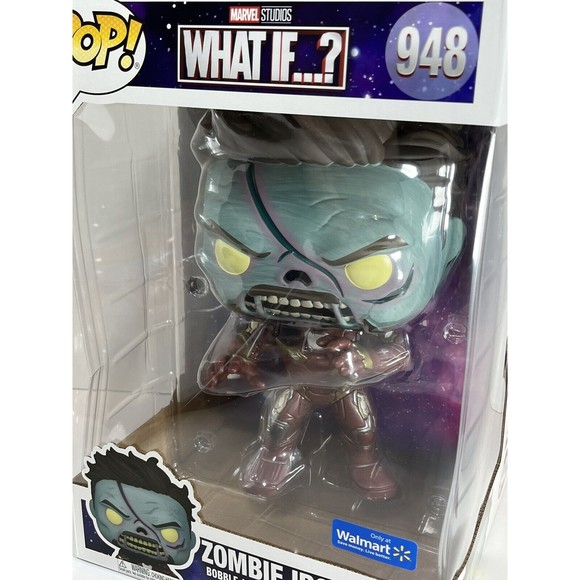 Funko | Toys | Marvel What If Zombie Tony Stark Iron Man Jumbo Pop ...